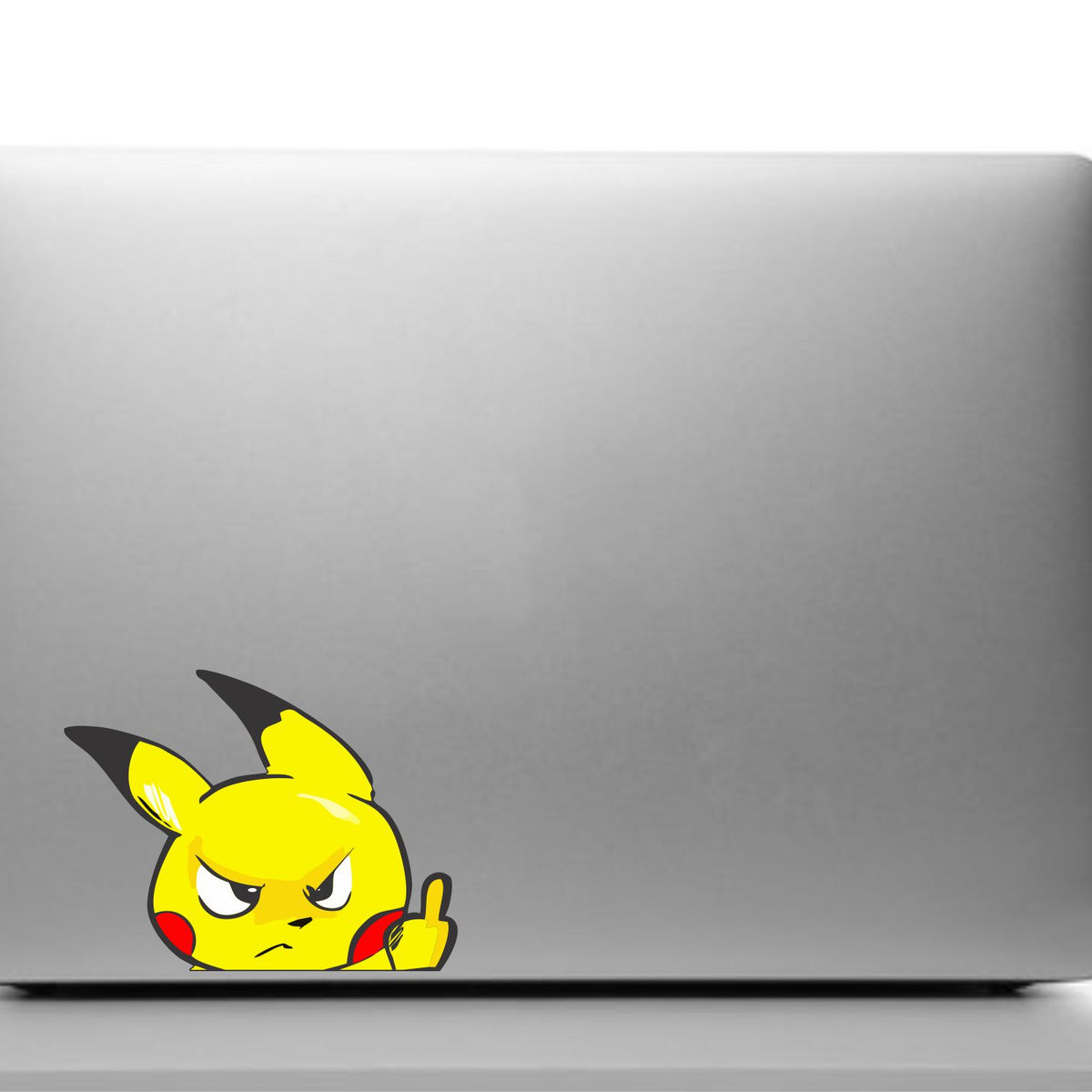 Angry Pika Middle Finger Peeker – Decal Fusion